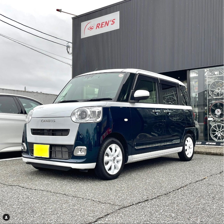 ダイハツ ムーブキャンバス ララパームKC-8 | カーショップレンズは長浜市のタイヤ＆ホイール専門店
