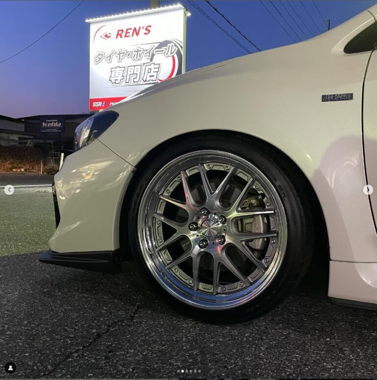 スバル レヴォーグ WORK ランベックLM7 | カーショップレンズは長浜市のタイヤ＆ホイール専門店