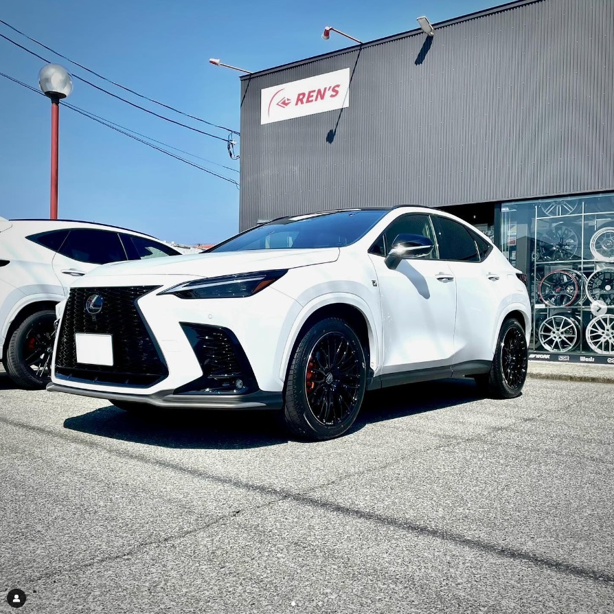 レクサスNX RAYS ホムラ2×10BD | カーショップレンズは長浜市のタイヤ＆ホイール専門店