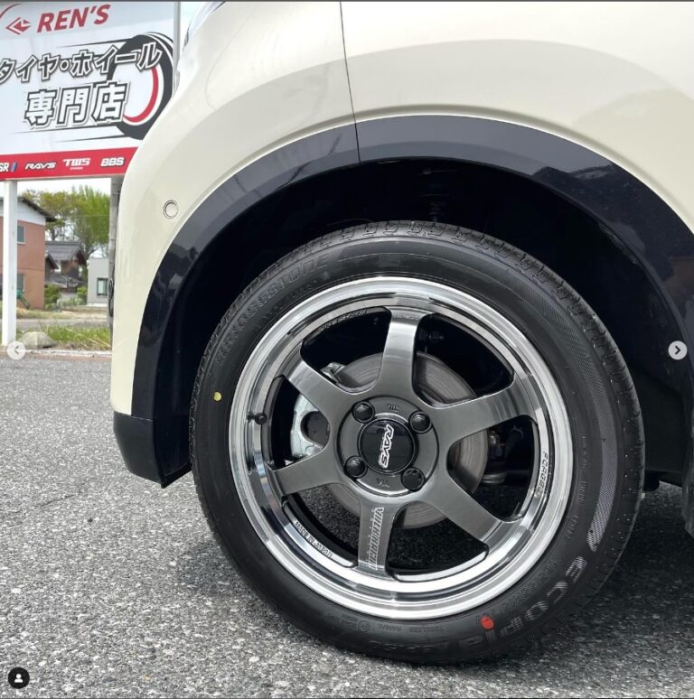 日産 サクラ RAYS ボルクレーシングTE37 KCR | カーショップレンズは長浜市のタイヤ＆ホイール専門店