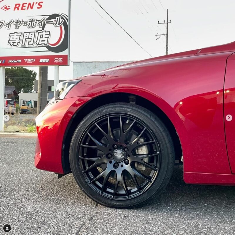 レクサスIS × RAYS HOMURA 2×9 PLUS SPORT EDITION | カーショップレンズは長浜市のタイヤ＆ホイール専門店