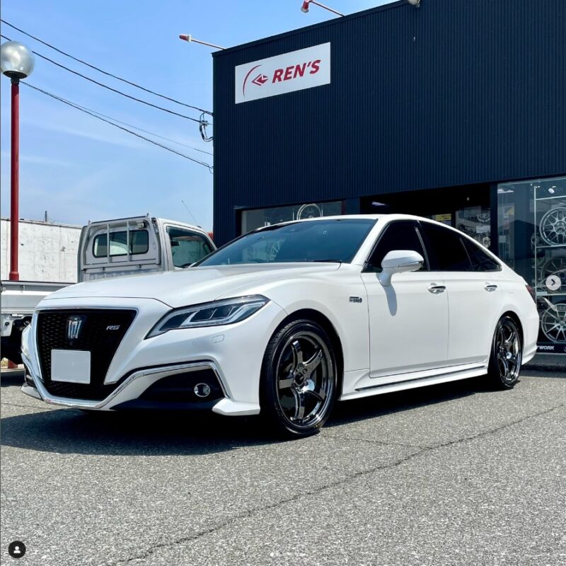 クラウンRS RAYS グラムライツ57CR リミテッド | カーショップレンズは長浜市のタイヤ＆ホイール専門店
