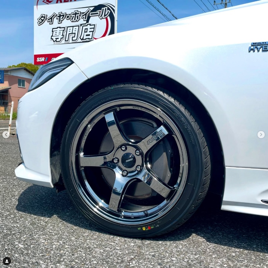 クラウンRS RAYS グラムライツ57CR リミテッド | カーショップレンズは長浜市のタイヤ＆ホイール専門店