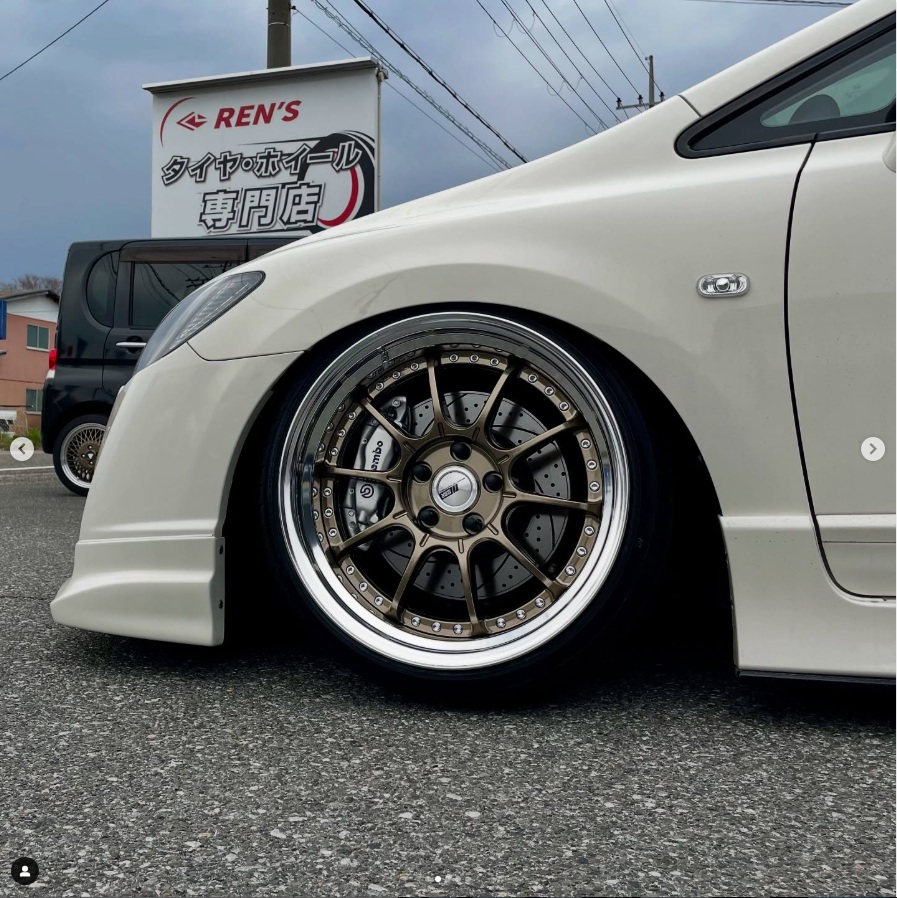 ホンダ FD2シビック タイプR SSRプロフェッサーSP5 | カーショップレンズは長浜市のタイヤ＆ホイール専門店