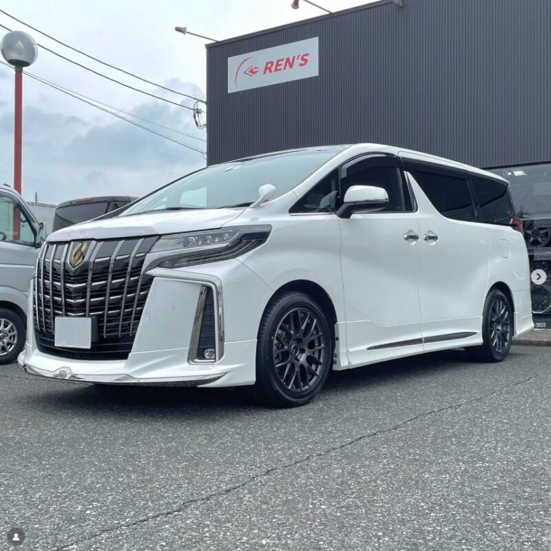 アルファード × SSR スピードスター GTV04 | カーショップレンズは長浜市のタイヤ＆ホイール専門店