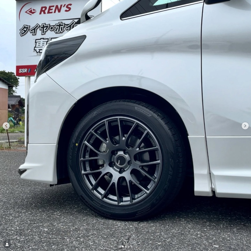 アルファード × SSR スピードスター GTV04 | カーショップレンズは長浜市のタイヤ＆ホイール専門店