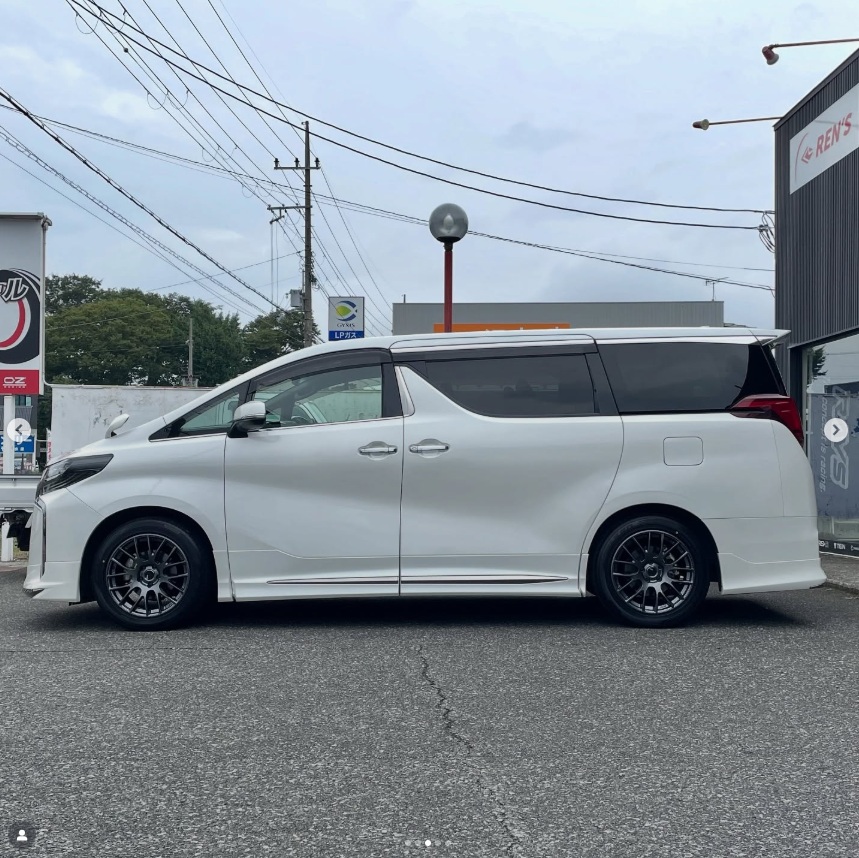 アルファード × SSR スピードスター GTV04 | カーショップレンズは長浜市のタイヤ＆ホイール専門店